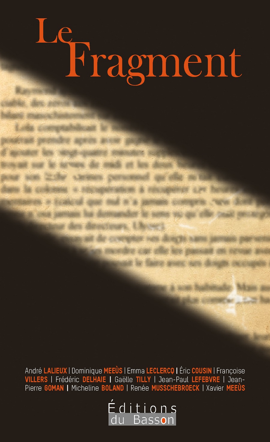 Le Fragment - Les éditeurs singuliers